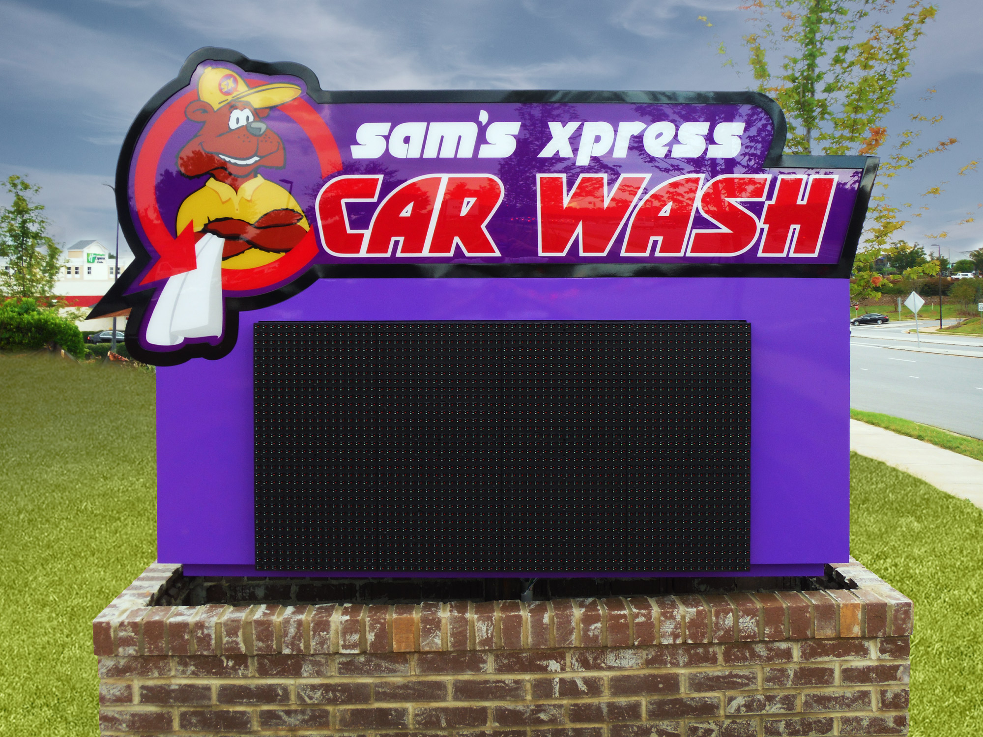 Car Wash Sign Manufacturer near Charlotte NC | Casco Signs